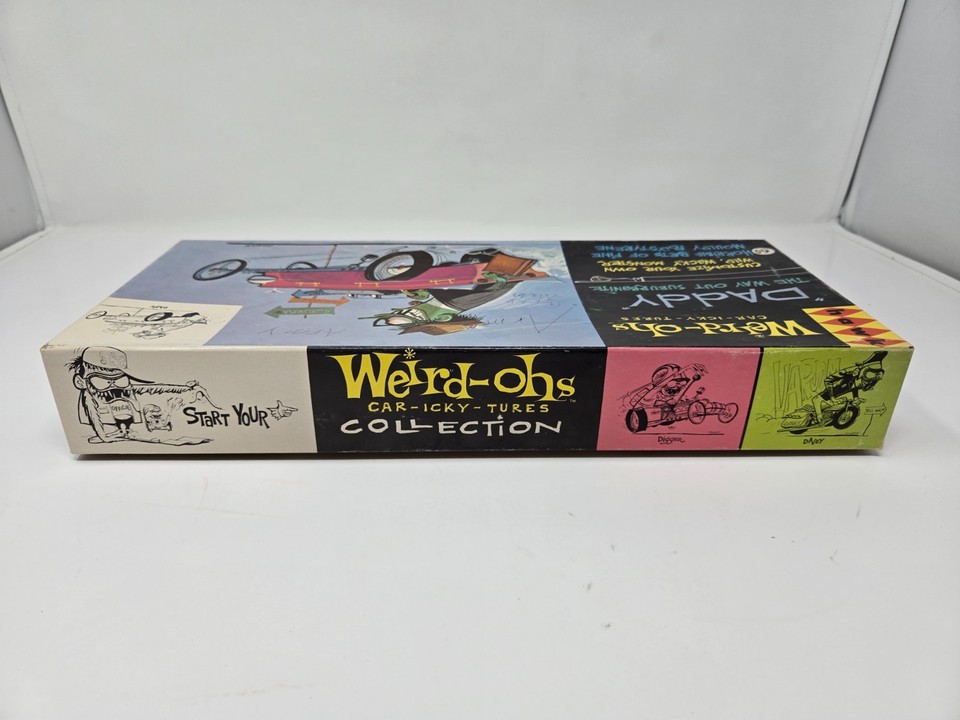 Vintage 1963 Hawk Model Kit Weird-Ohs Daddy Way Out Suburbanite - EMPTY ...