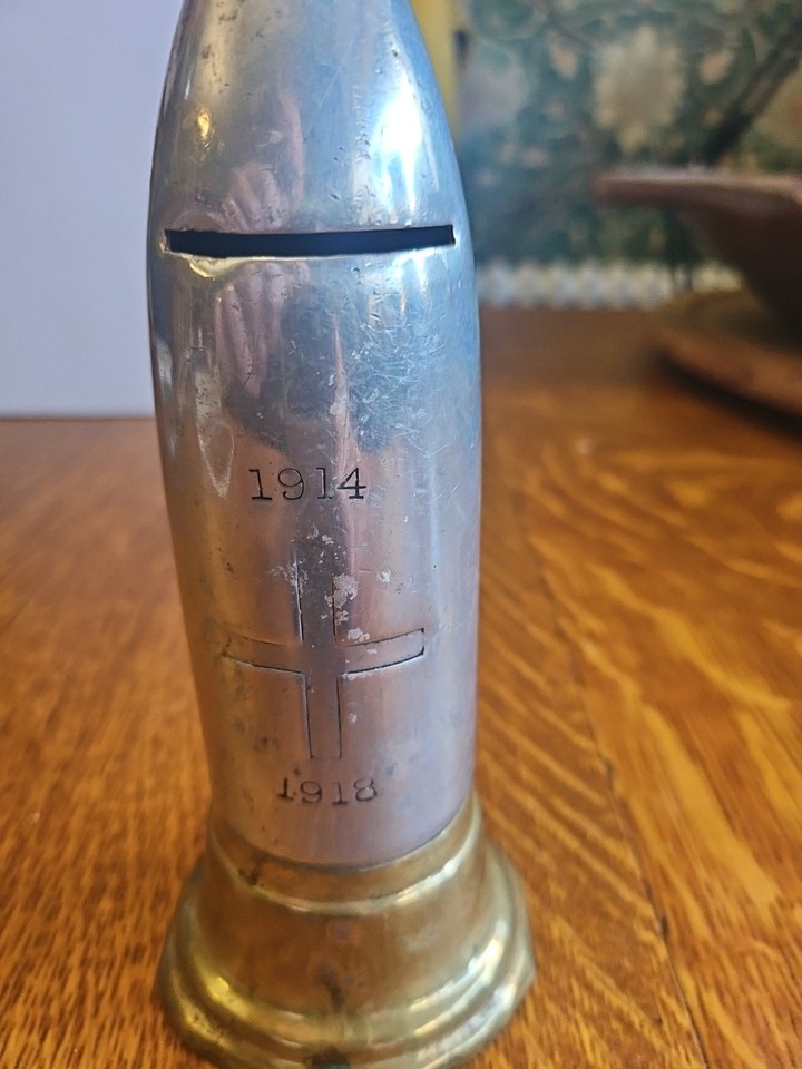 First World War Red Cross Collection Box Aluminium And Brass Bottom ...