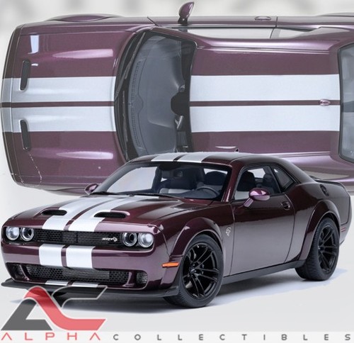 AUTOART 71762 1:18 2022 DODGE CHALLENGER SRT JAILBREAK HELLRAISIN ...