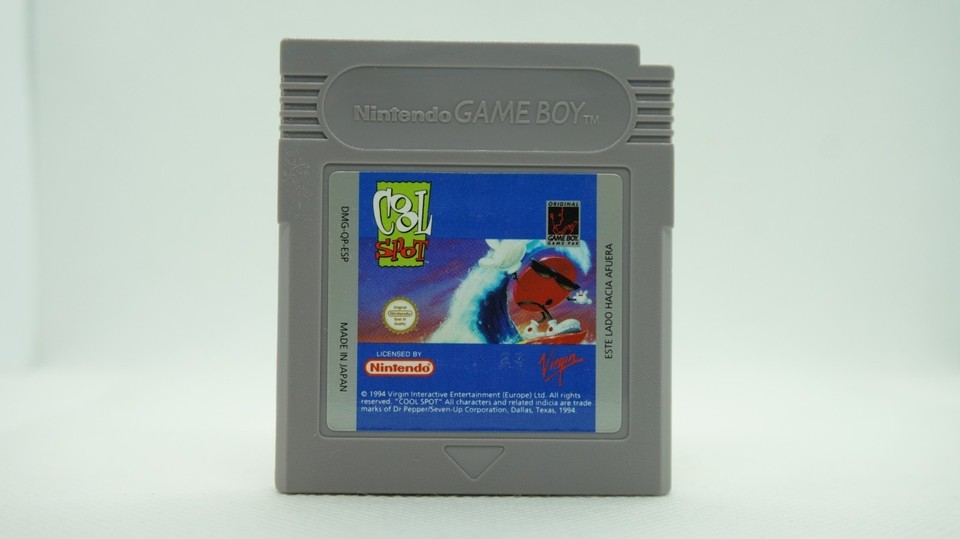 Cool Spot Nintendo Gameboy Virgin 1993 ESP Original Genuine Game Boy ...
