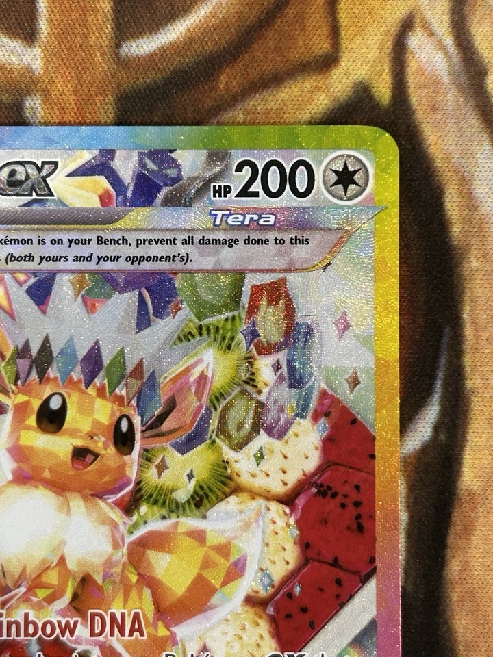 Eevee ex #174 Pokemon S&V English SPC Black Star Promo Card Holo ...