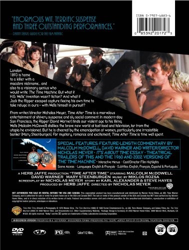Time After Time (DVD) Malcolm McDowell David Warner Mary Steenburgen ...