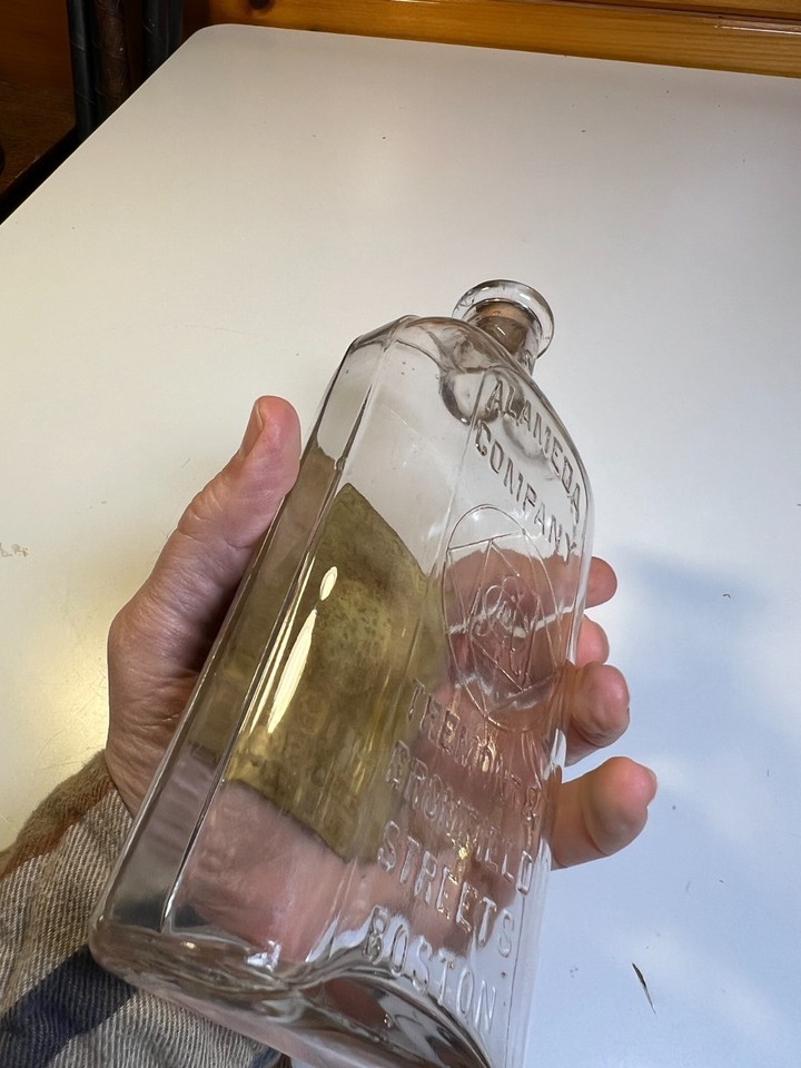 Antique Bond Bonded Label Old Kentucky Bourbon Whiskey Bottle Alameda ...