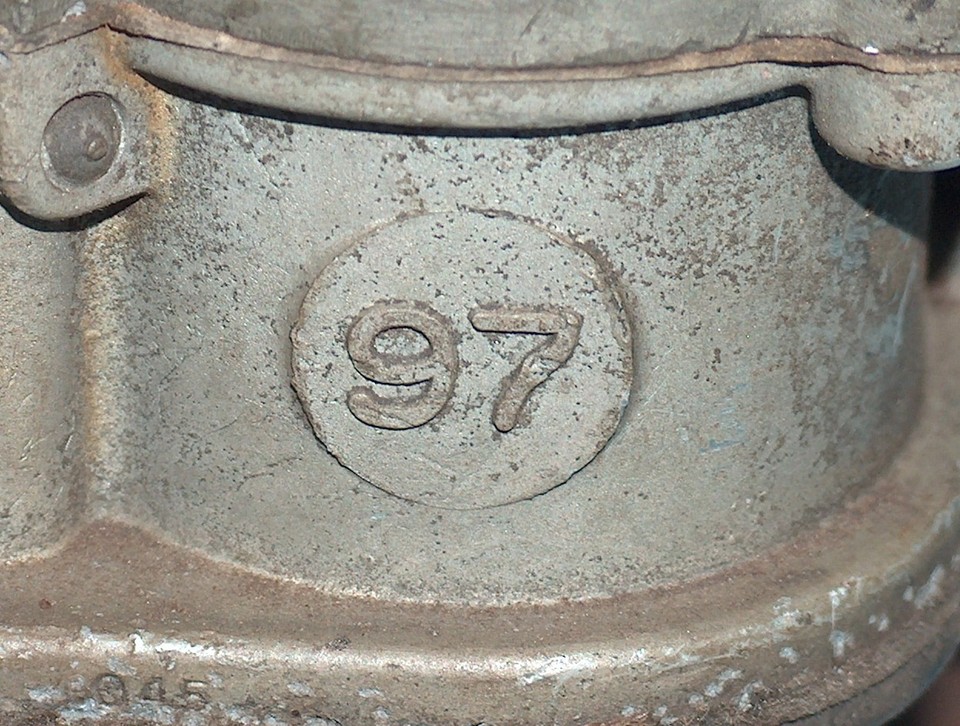 Vintage Flathead Ford Stromberg 97 Large Logo 2 BBL Carburetor Core EE ...