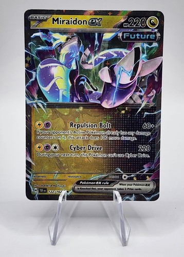 Pokemon TCG: Miraidon EX 122/162 - SV: Temporal Forces - Double Rare NM ...