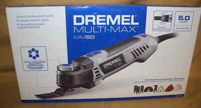 NEW Dremel MM50-01 MULTI-MAX MM50 5.0A Corded Oscillating Multi-Tool ...