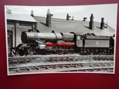 PHOTO GWR KING CLASS LOCO NO 6013 KING HENRY VIII AT OLD OAK COMMON ...