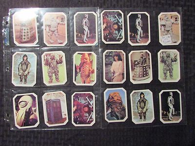 1976 DR DOCTOR WHO Ty Phoo Trading Card LOT of 44 VF 8.0 | eBay UK