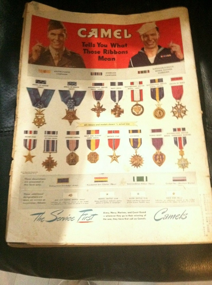 Vintage Life Magazine Junior Sailors 8/6/1945, Shoulder Insigna Patches ...