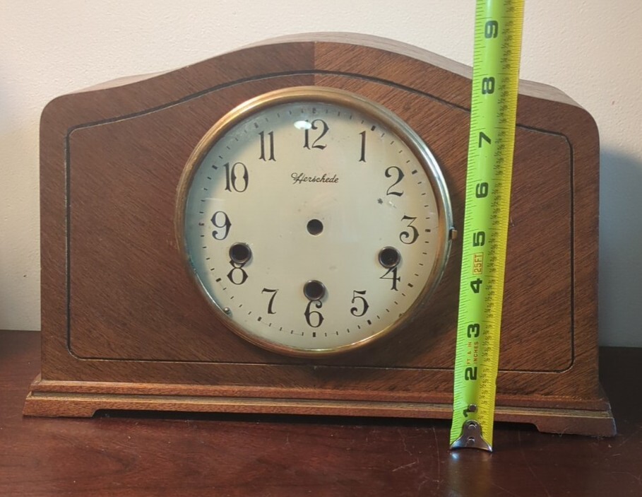 Rare Antique Herschede Model 810 Westminster Chime Clock Case Nice No ...