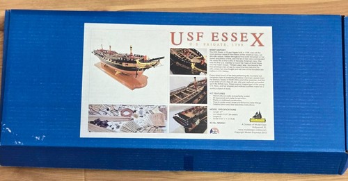 Ship Model Parts Model Shipways US Frigate Essex kit Scale: 5/32" = 1 ...
