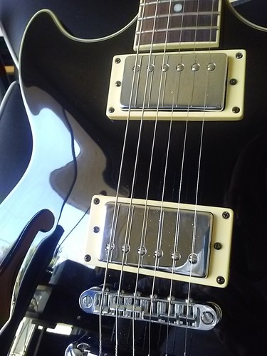 Allparts Humbucking Pickup Ring Set for Epiphone Cream Slanted for sale ...