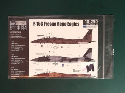 Two Bobs Decals 1/48 48250: F-15C Fresno Repo Eagles | eBay UK