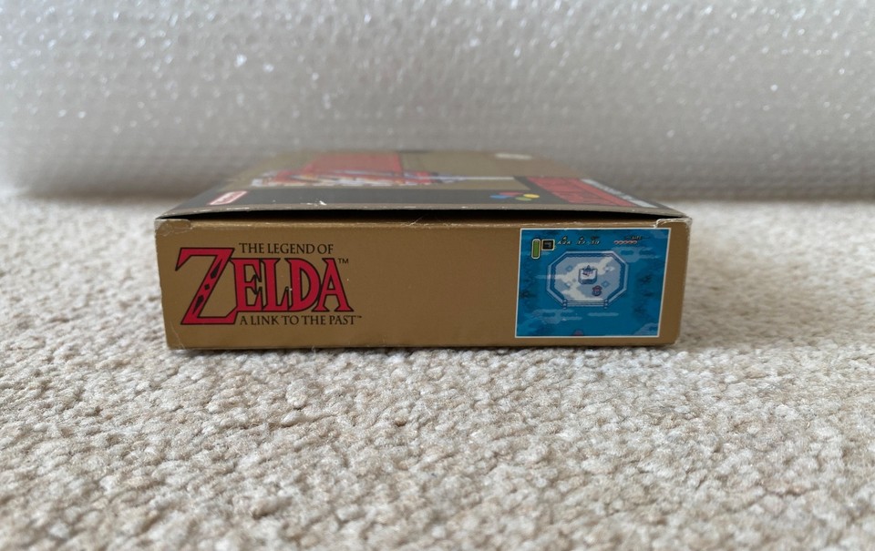 The Legend Of Zelda A Link To The Past - Super Nintendo SNES Boxed ...
