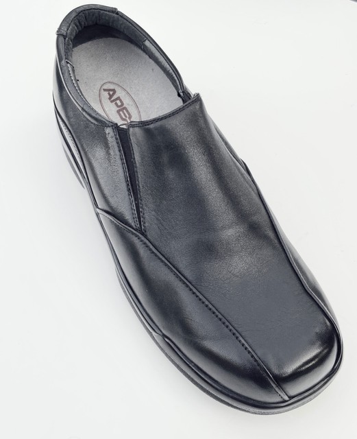Apex Ambulator Medical Diabetic Shoes Slip on Leather Medium 8.5 ...