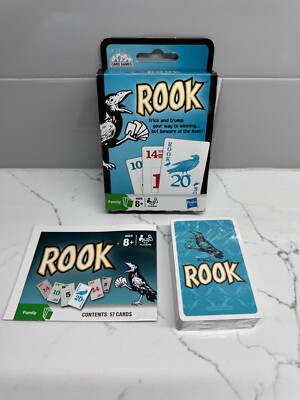 Rook Card Game Parker Brothers Hasbro 2011 Sealed Card Set w ...