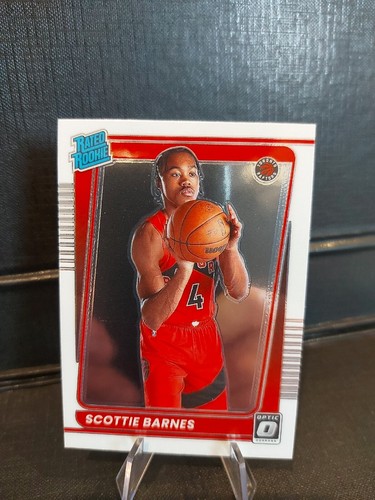 Scottie Barnes 2021-22 Donruss Optic Rated Rookie #186 RC Raptors | eBay