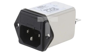 AC Male Power Connector 6A 250VAC C14(E) 300uH FN9260B-6-06 /T2UK | eBay