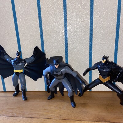 Batman 3 Inch Action Figures (3 Total) | eBay