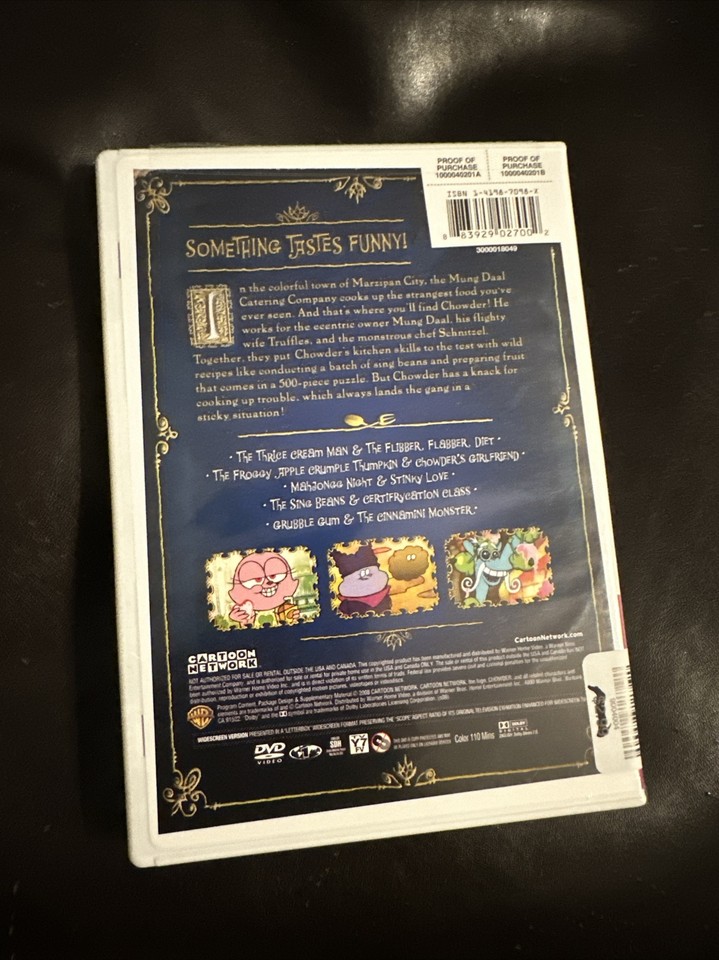 Cartoon Network: Chowder: Volume 1 (DVD) 883929027002| eBay