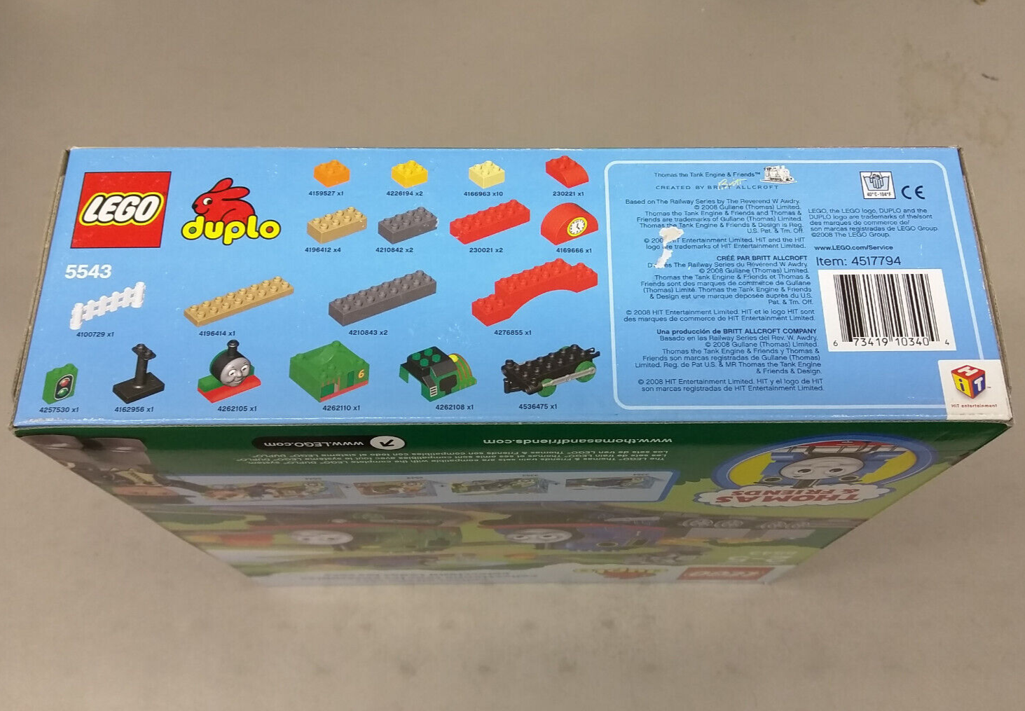 LEGO Duplo Thomas & Friends 5543 Percy at the Sheds NEW! RARE! Train ...