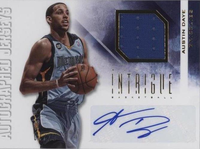2012-13 Panini Intrigue - Autographed Jerseys Austin Daye #93 /15 (AU ...