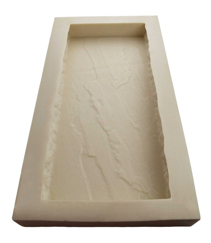 Stone Master Molds Rubber Molds for Concrete, Wall Cap Mold, 24.5"Lx12 ...