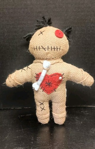 Novelty Burlap Voodoo Doll Halloween 8" | eBay