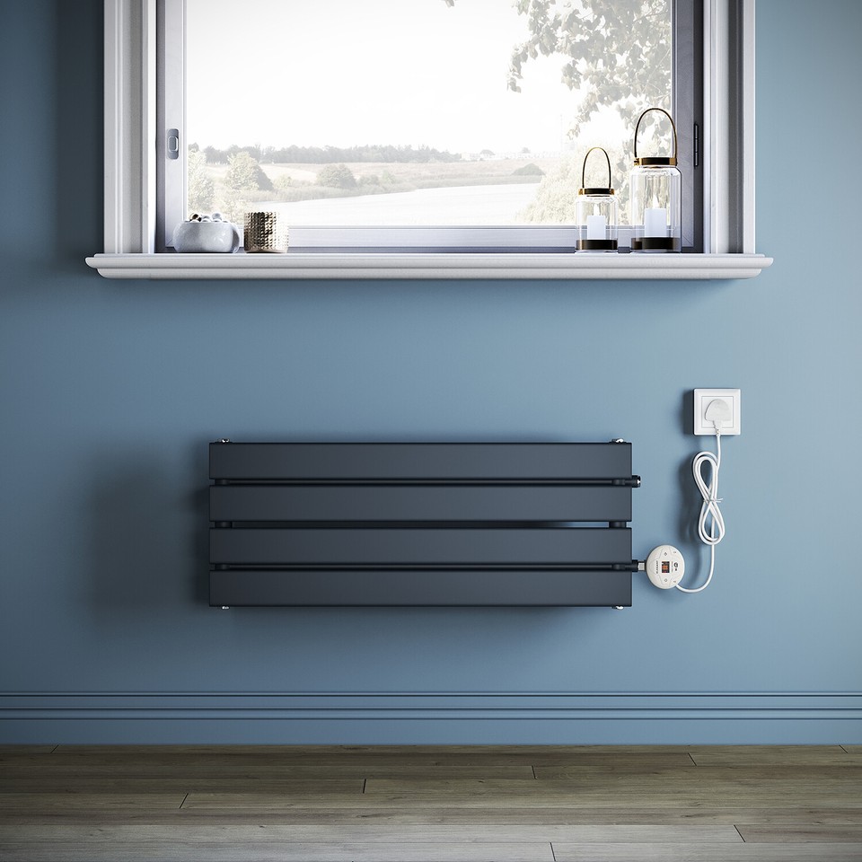 Electric Radiator Wall Mounted Flat Panel Heater With Smart WIFI ...