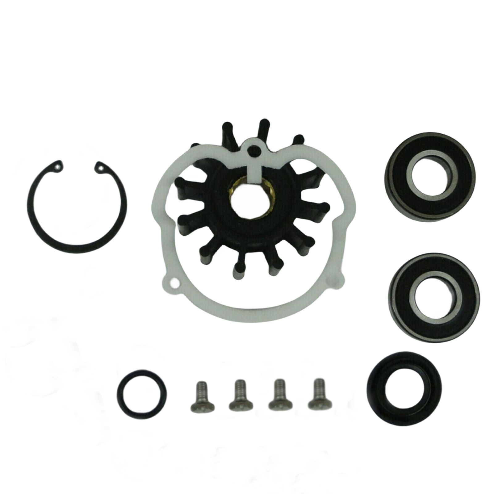 Volvo Penta Raw Water Sea Pump Rebuild Kit Impeller Seal Cam 3857794 ...