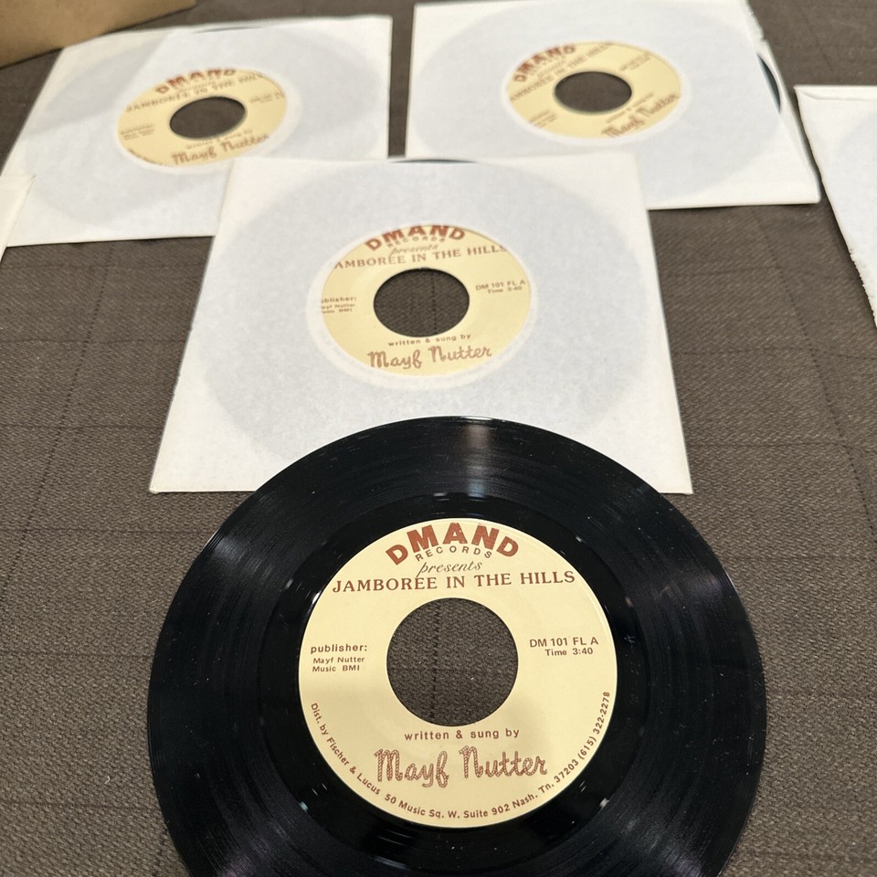 1976 Mayf Nutter , Jamboree In The Hills 45 RPM Records , 20 Records ...