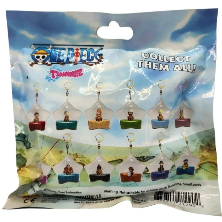 TSUNAMEEZ ONE PIECE LIQUID KEYCHAIN BLIND BAG - YOU CHOOSE! | eBay