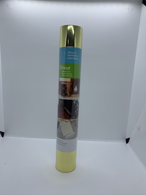 Cricut Adhesive Foil 12"x48" Metallic Gold 2003076 for sale online | eBay