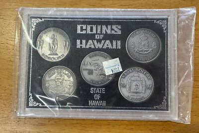 Coins of Hawaii Token Dollar Set in Original Frame and Sleeve NEW | eBay