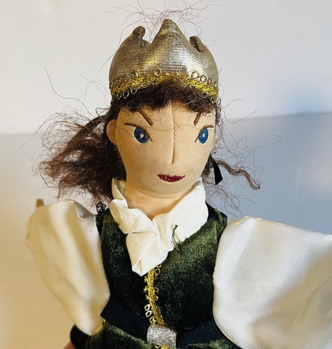 Folkmanis Prince Hand Puppet Royal Family Medieval Soft Body 12 ...