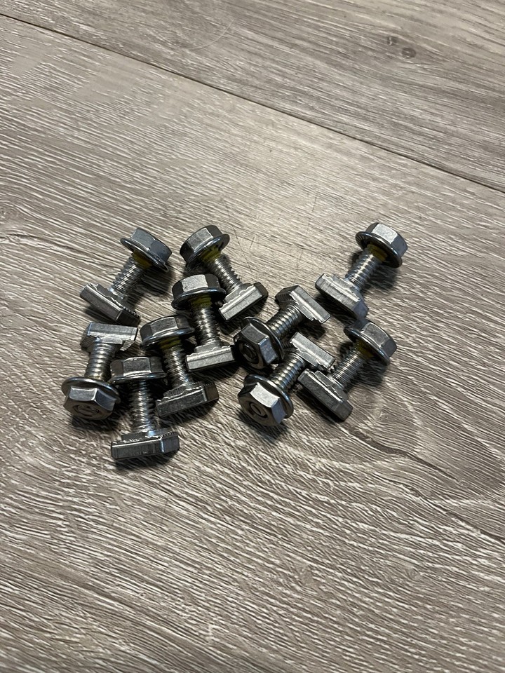 Iron Ridge Micro Bolts For Solar Pack Of 10 T-Bolts | eBay