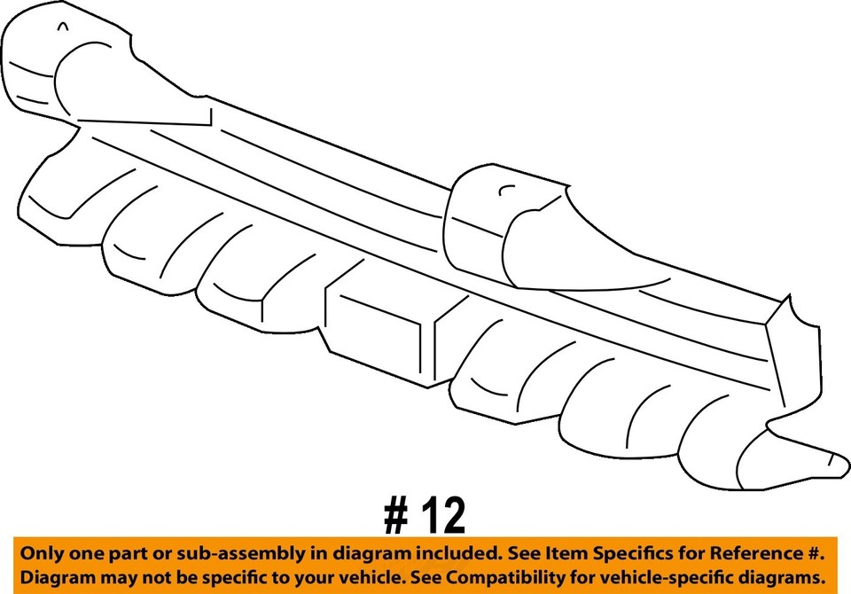 2003-2007 Silverado Sierra Front Bumper Cover Reinforcement new OEM ...