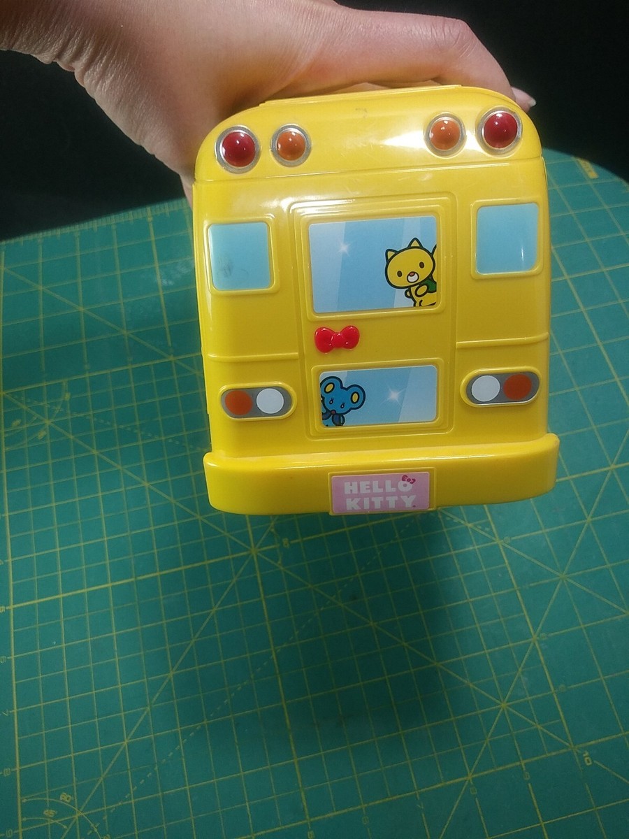 Autobús Escolar De Hello Kitty Kuromi Hello Kitty Sanrio Pluche