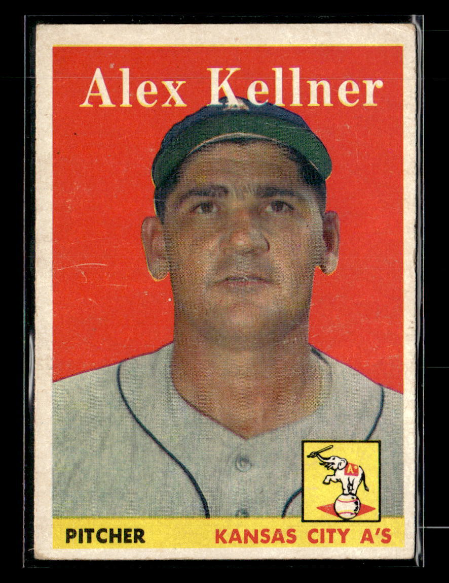 1958 Topps Alex Kellner Kansas City Athletics #3 | eBay