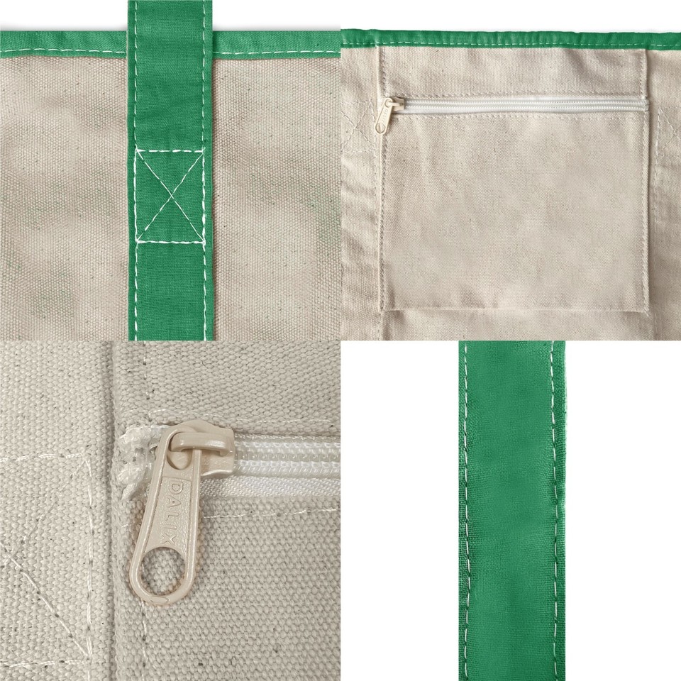 22" Extra Large Open Top Shopping Tote Grocery Bag with Outer Pocket | eBay