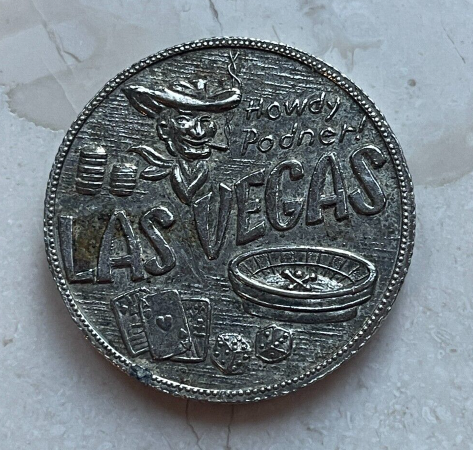 "1895" Morgan Dollar Las Vegas Howdy Podner Token - Made in Japan - JS ...