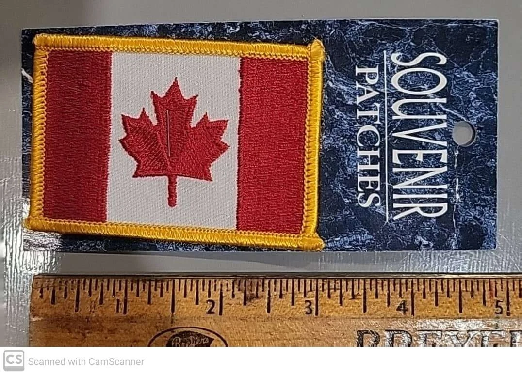 Canadian Maple Leaf Border