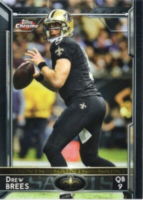 2015 Topps Chrome Mini #12A Drew Brees | eBay
