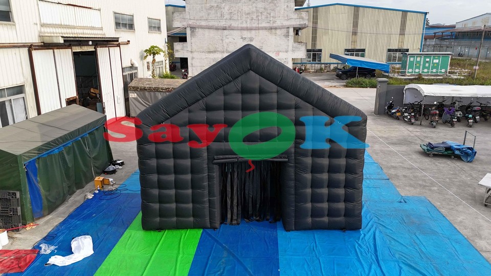 Inflatable Night Club Party Tent Disco Cube Event House Wedding ...