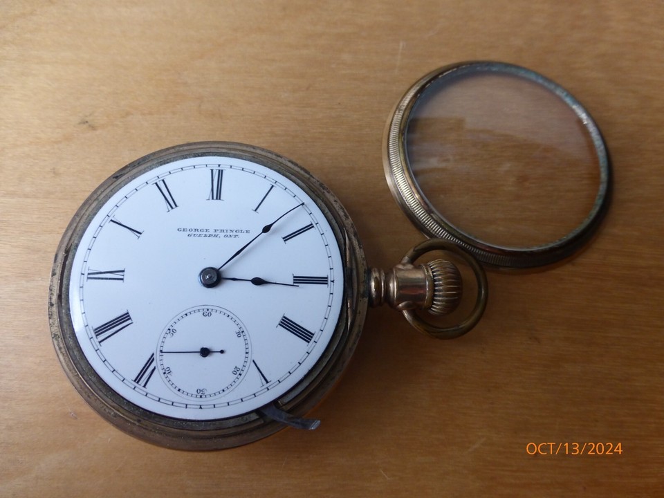 Private Label GEORGE PRINGLE Guelph Ont. ELGIN National GOLD Pocket ...