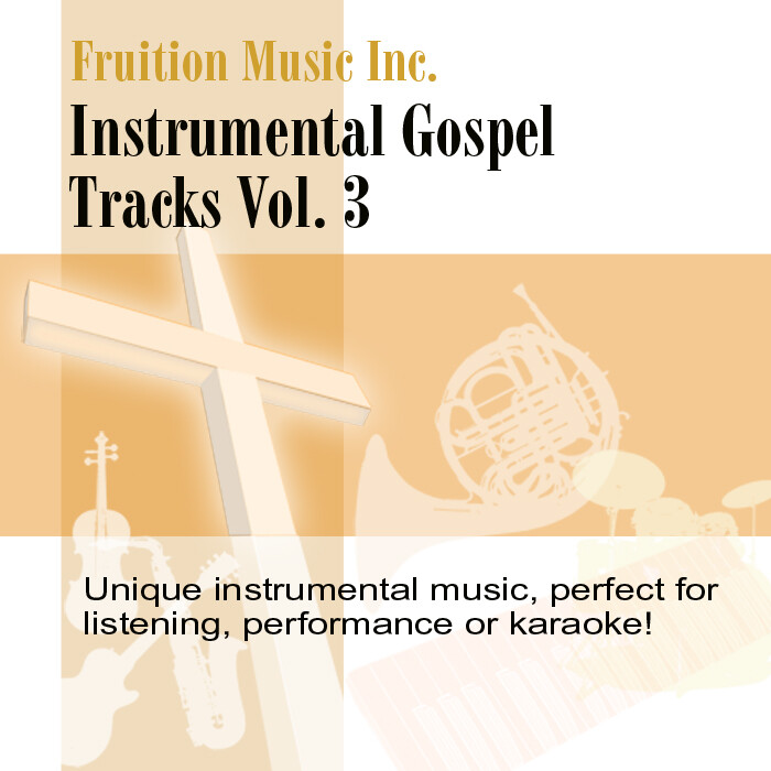 Instrumental Gospel Tracks Vol. 3 - Fruition Music Instrumental - CD | eBay