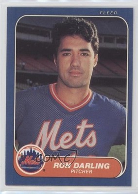 1986 Fleer Ron Darling #77 te2 | eBay