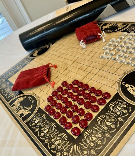 Pente Game Black Tube - Vintage 1977 - Game Of Skills - Red & Clear ...
