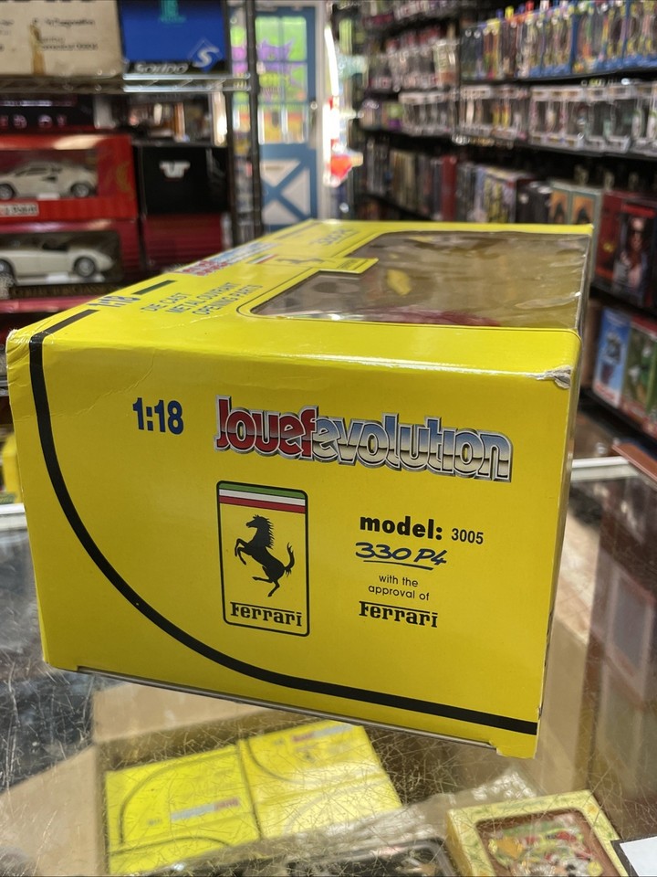 Ferrari 330 P4 Red (Diecast Metal 1/18 Scale Jouefevolution)NEW | eBay