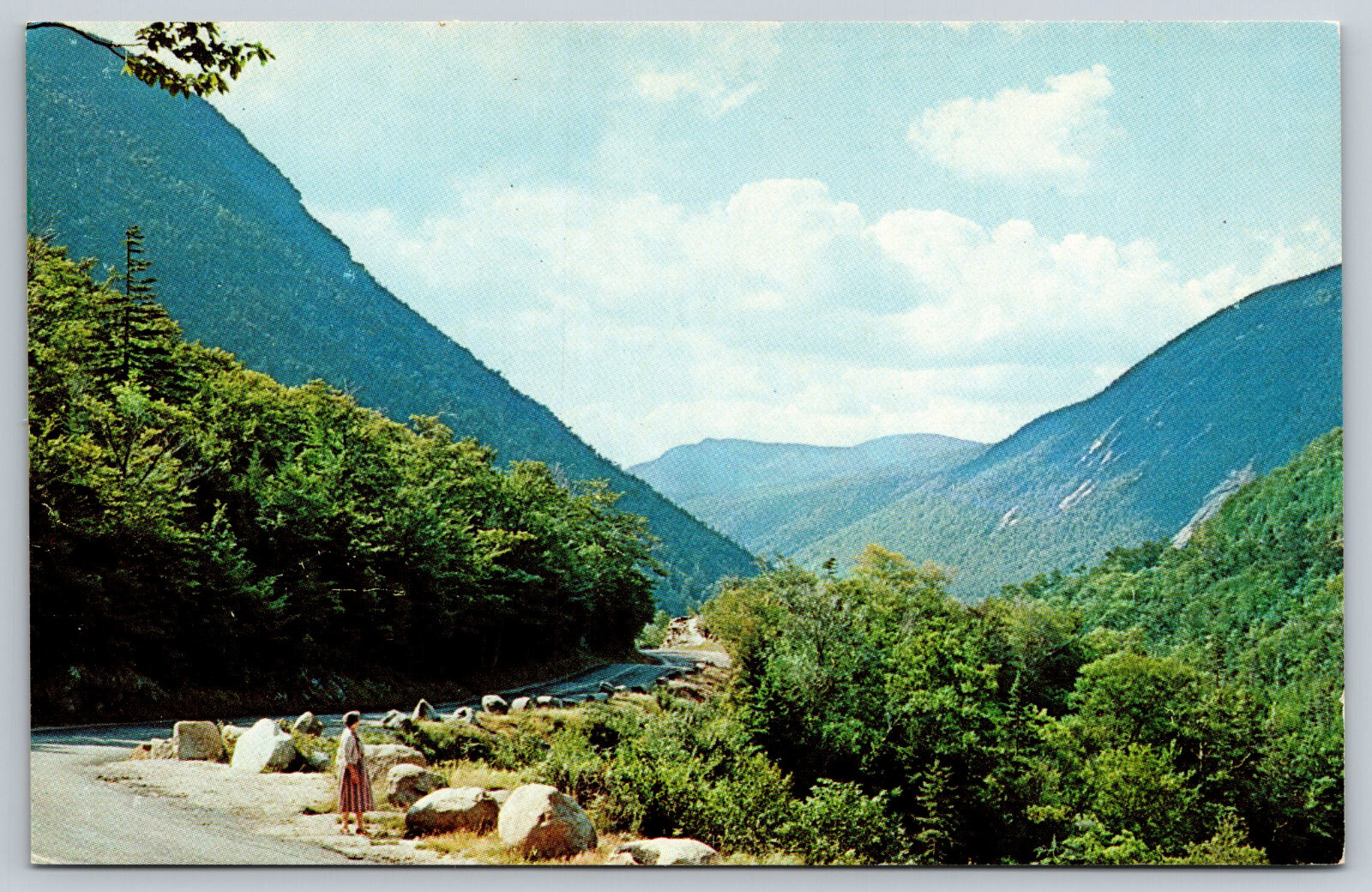 Postcard Mountains Crawford Notch, NH C21 | eBay